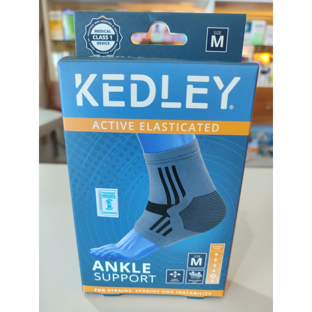Kedley Active Elasticated -ankle Support Size M